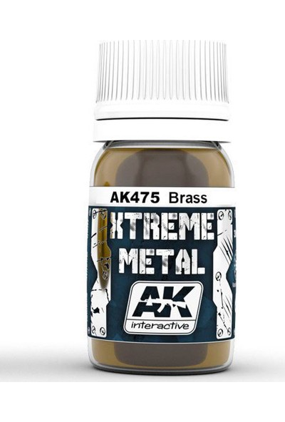 Ak Interactive Xtreme Metal Brass 30 Ml Ak Interactive Xtreme Metal Brass 30 Ml