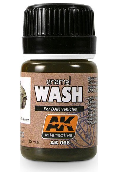 Ak Interactive Wash For Afrika Korps 35 Ml Ak Interactive Wash For Afrika Korps 35 Ml