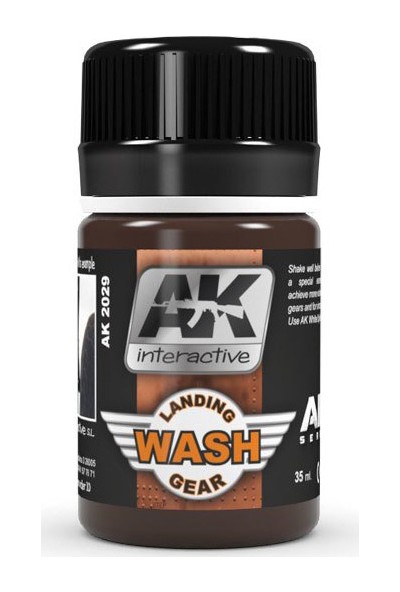 Ak Interactive Wash For Landing Gear 35 Ml Ak Interactive Wash For Landing Gear 35 Ml