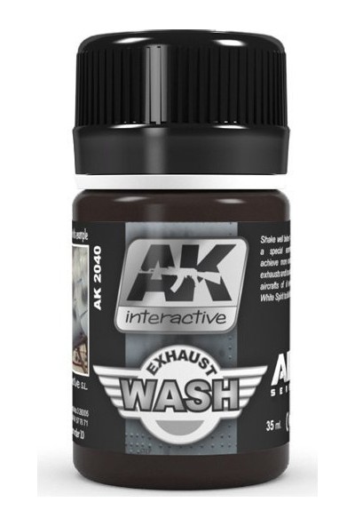 Ak Interactive Wash For Exhaust 35 Ml Ak Interactive Wash For Exhaust 35 Ml