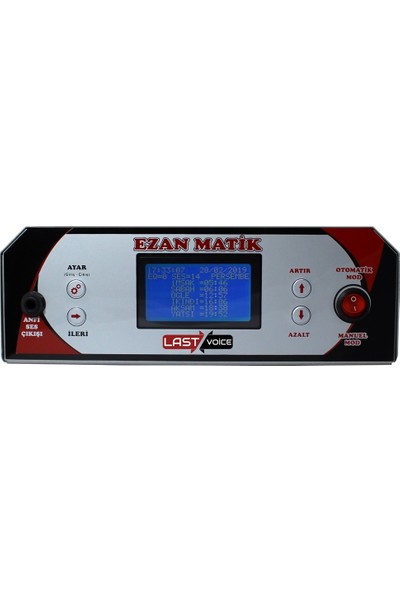 Lastvoice Ezanmatik Ezan Okuyan Cihaz Hafıza Kartlı Lastvoice Ezanmatik Ezan Okuyan Cihaz Hafıza Kartlı