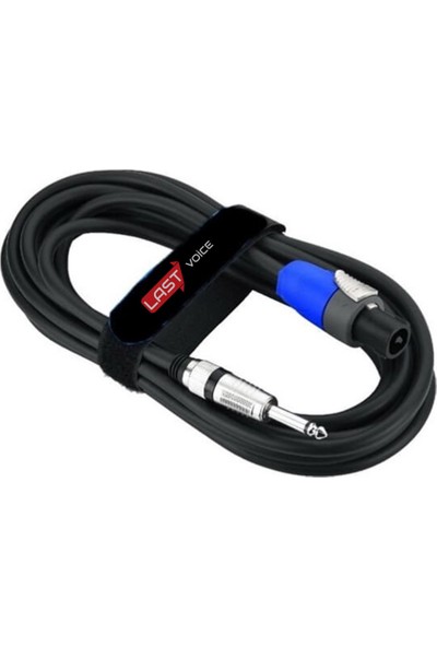 Lastvoice Hpx-05 Hoparlör Kablosu 5 Metre Speakon Ve Jak Lastvoice Hpx-05 Hoparlör Kablosu 5 Metre Speakon Ve Jak