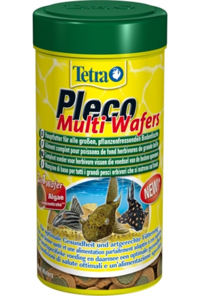 Tetra Pleco Multi Wafers 250ml 105gr Tetra Pleco Multi Wafers 250ml 105gr