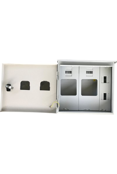 Ak-Öz Sıva Üstü 2 Monofaze Sayaçlı Elektrik Panosu