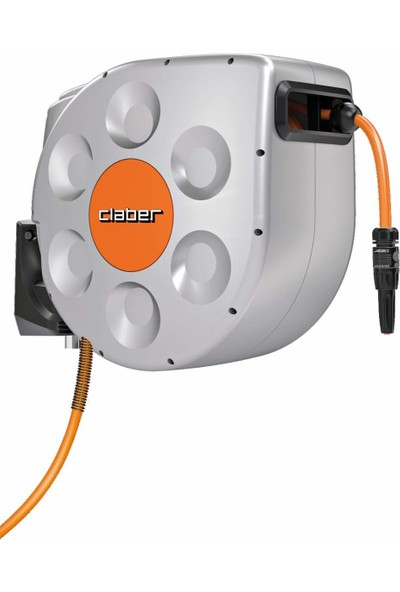 Claber 8697 Rotoroll Evolutıon Kasetli Hortum Makarası,Otomatik Sarma (30M.) Claber 8697 Rotoroll Evolutıon Kasetli Hortum Makarası,Otomatik Sarma (30M.)