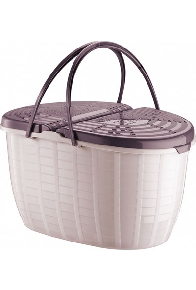 Bursev Kapaklı Piknik Sepeti