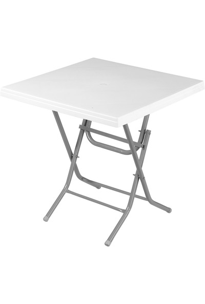 Comfort Metal Katlanır Ayaklı 75*75 Ladin Masa