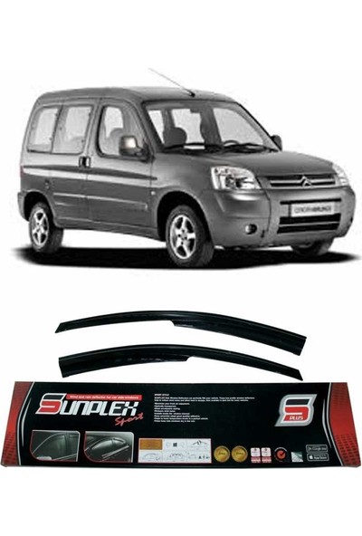 Sunplex Citroen Berlingo 2008 Ve Sonrası 2'li Mugen Sport Cam Rüzgarlığı