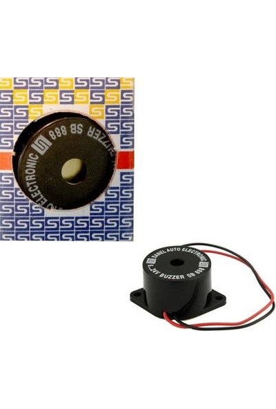 Sanel Buzzer Sesli Uyarıcı Ses 12 Volt Sanel Buzzer Sesli Uyarıcı Ses 12 Volt