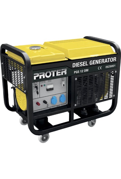 Proter Pgs 12 Dm Dizel Jeneratör Monofaze - Marşlı