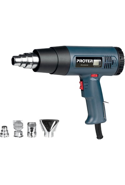 Proter Pr 2350 Dx Sıcak Hava Tabancası (Di̇Ji̇Tal Isı Göstergeli) Proter Pr 2350 Dx Sıcak Hava Tabancası (Di̇Ji̇Tal Isı Göstergeli)