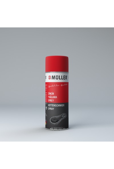 Müller Zincir Yağlama Spreyi 400 ml Müller Zincir Yağlama Spreyi 400 ml
