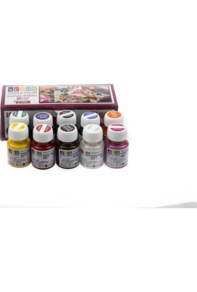 Südor 10'lu Kumas Boyasi 25ml Südor Südor 10'lu Kumas Boyasi 25ml Südor
