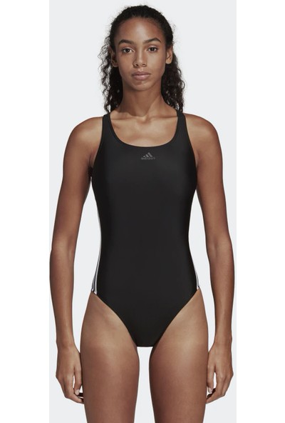 adidas Siyah Kadın Mayosu Dq3326 Fit 1Pc 3S