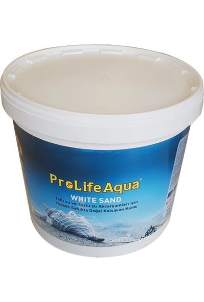 Ert ProlifeAqua White Sand Kalsiyumlu Kum 2mm 5kg Ert ProlifeAqua White Sand Kalsiyumlu Kum 2mm 5kg