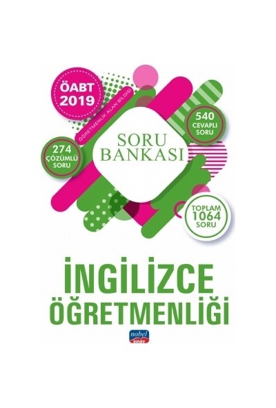 2019 ÖABT İngilizce Öğreten Soru BankasıNobel Sınav