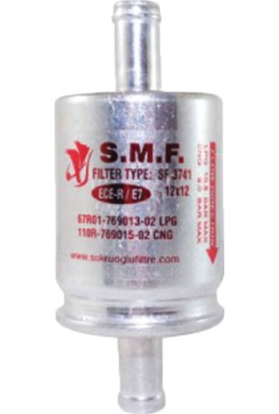 Smf Otogaz Lpg Filtresi 12 x 12 mm Smf Otogaz Lpg Filtresi 12 x 12 mm