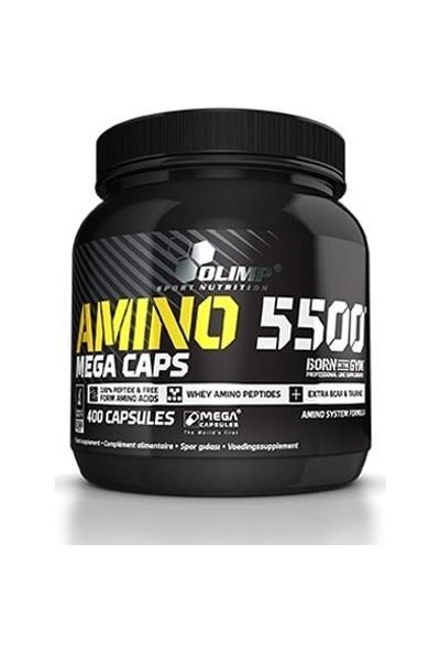 Olimp Amino 5500 400 Kapsül Olimp Amino 5500 400 Kapsül