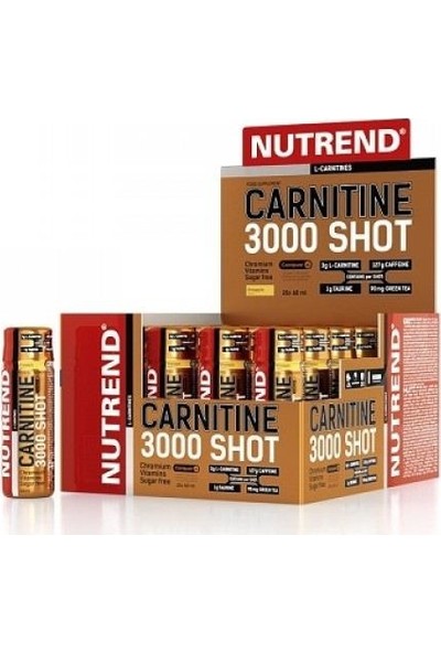 Nutrend L-Carnitine 3000Mg Shot 20 Ampul Nutrend L-Carnitine 3000Mg Shot 20 Ampul