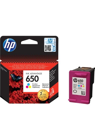 Hp 650 2515-3515-1515 Renkli Cz102Ae