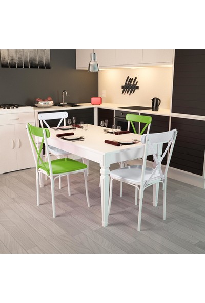 Modilayn Taraftar-4-Tonet-Masa-Sandalye-Takımı-Kare-Ayaklı Modilayn Taraftar-4-Tonet-Masa-Sandalye-Takımı-Kare-Ayaklı