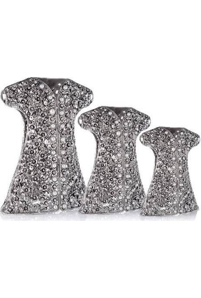 Biev Nhd018 Kaftan İncili Gümüş Kaplama