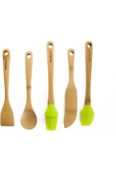 Bambum Team - 5’li Mutfak Kaşık Seti