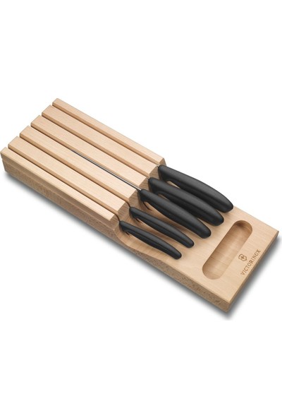 Victorinox 6.7143.5 Swissclassic Ahşap Korumali Blok Set Victorinox 6.7143.5 Swissclassic Ahşap Korumali Blok Set