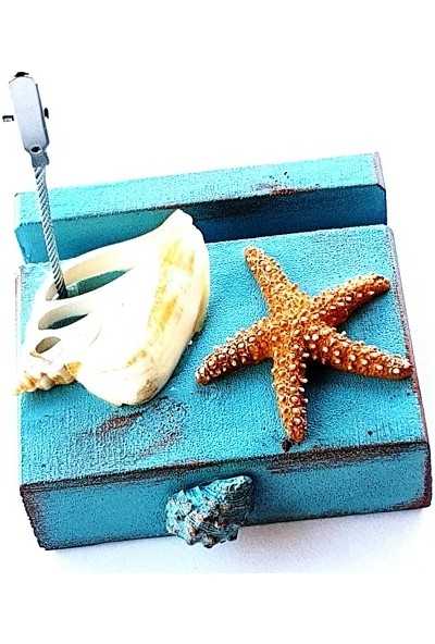 Merland El İşi Not Ve Kağıt Tutacağı-Deniz Yıldızı Figürlü