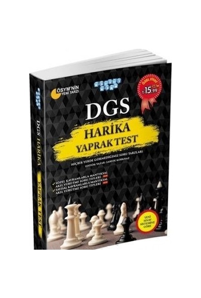 Akıllı Adam DGS Harika Yaprak Test Akıllı Adam DGS Harika Yaprak Test