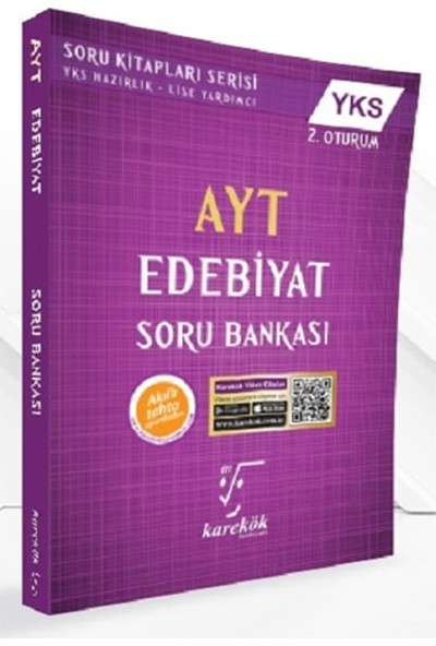 Karekök Yayınları AYT Edebiyat Soru Bankası