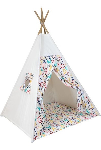 Baskaya Harfli Kızılderili Oyun Çadırı