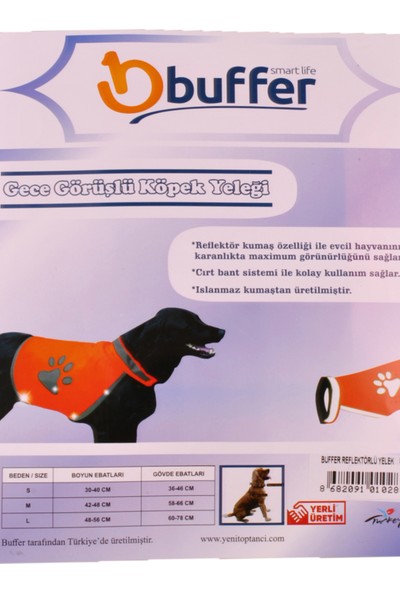Buffer Gece Görüşlü Köpek Yeleği (Medium)
