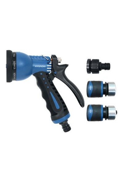 Hyundai 58751 Su Tabancası Ve Adaptör Seti 4 Parça