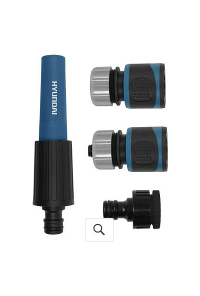 Hyundai 58752 Su Tabancası Ve Adaptör Seti 4 Parça