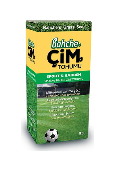 İthal Bahche Spor Ve Bahçe Çim Tohumu