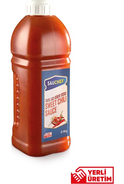 Sauchef Sweet Chili Sauce ( Tatlı Acı Sos ) 2400gr Sauchef Sweet Chili Sauce ( Tatlı Acı Sos ) 2400gr