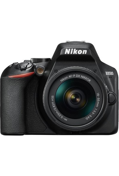Nikon D3500 Af-P 18-55Mm + 55-200Mm Vr Iı Fotoğraf Makinesi