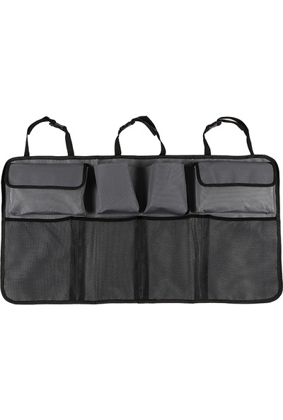 Eggzygo Araç içi Bagaj Eşya Düzenleyici Oto Bagaj Organizer Organizatör 8 Cepli Bagaj Çantası