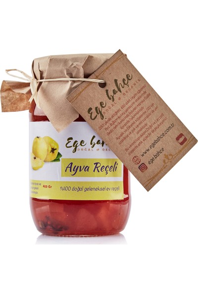 Ege Bahçe Ayva Reçeli 400 gr Ege Bahçe Ayva Reçeli 400 gr