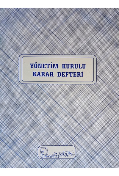 Kocaoluk Yönetim Kurulu Karar Defteri Karton Kapak Kocaoluk Yönetim Kurulu Karar Defteri Karton Kapak