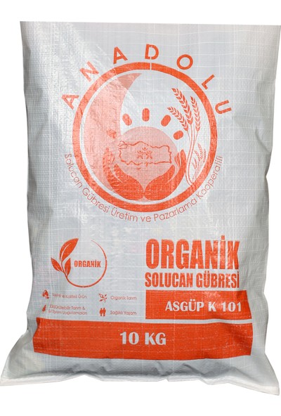Asgup K101 Organik Solucan Gübresi 10 kg