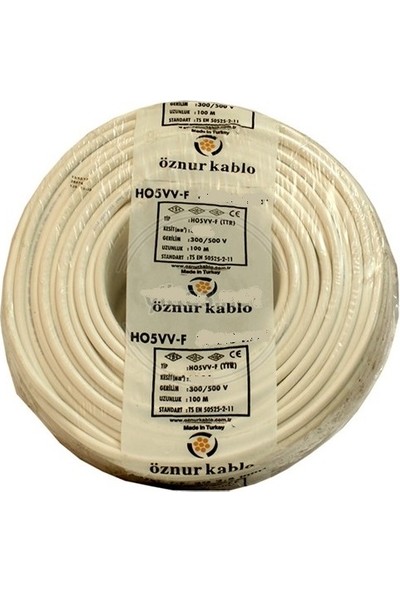 Öznur Kablo 4X1.5 Mm Ttr 100 Metre