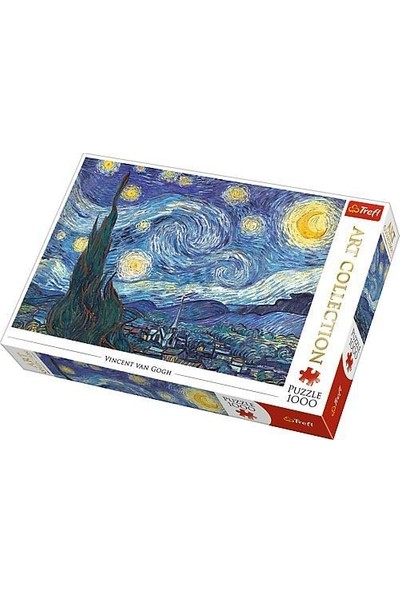 Trefl Puzzle The Starry Night, Vincent Van Gogh 1000 Parça Puzzle Trefl Puzzle The Starry Night, Vincent Van Gogh 1000 Parça Puzzle