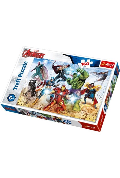 Trefl Çocuk Puzzle Ready to Save the World / Disney Marvel 160 Parça Puzzle Trefl Çocuk Puzzle Ready to Save the World / Disney Marvel 160 Parça Puzzle