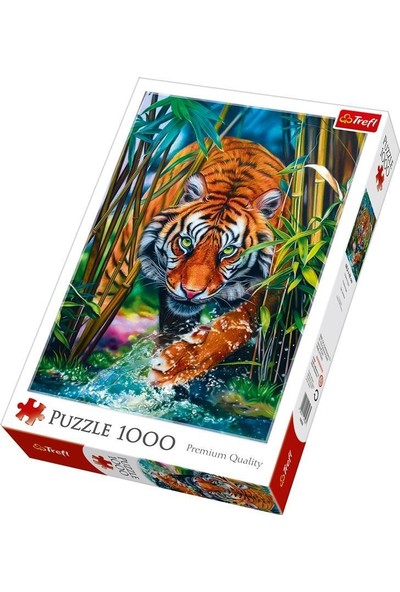 Trefl Puzzle Grasping Tiger 1000 Parça Puzze