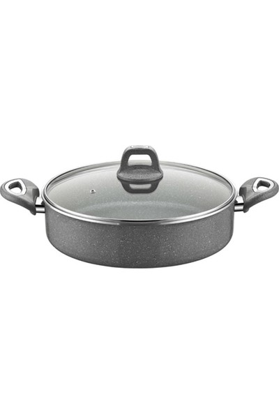 Kahramanlar Titanyum Basık Tencere 28 Cm