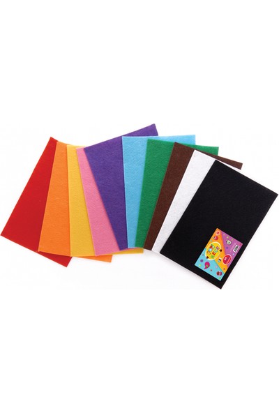 Puti Keçe 35X50 Cm 10 Lu Karışık Renk