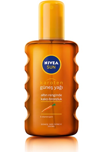 Nivea Sun Karoten Özlü Güneş Yağ Spreyi 200 Ml