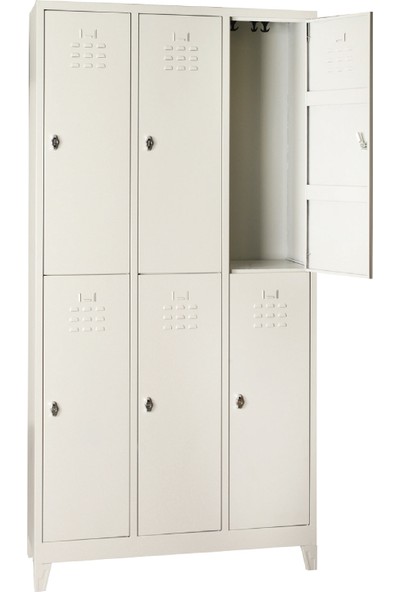 Rmz Ofis Altılı Soyunma Dolabı Rmz Ofis Altılı Soyunma Dolabı